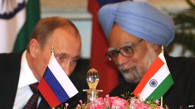 Indian media say Delhi walks 'diplomatic tightrope' over Crimea - BBC News