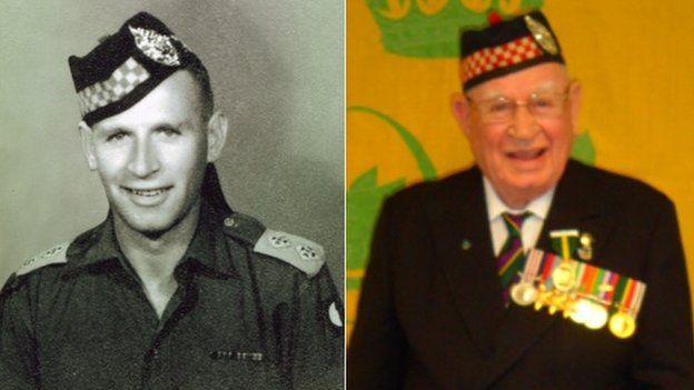 Battle of Longstop hero Major Duncan McMillan dies aged 94 - BBC News