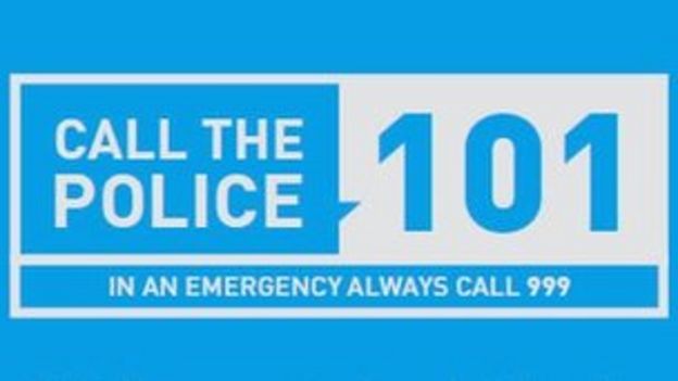 New 101 number for non-emergency PSNI calls - BBC News