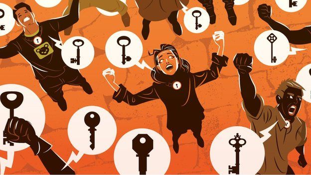 Grant Morrison and Rian Hughes: The story behind 'The Key' - BBC News