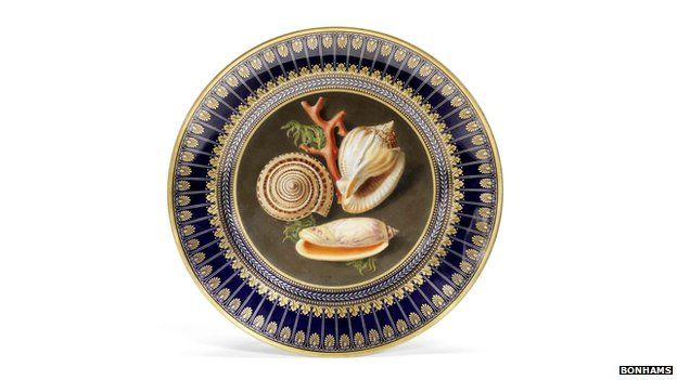 Sevres plate and teapot discovered in Devon home - BBC News