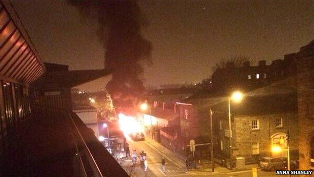 Dublin houses damaged after car 'explosion' - BBC News