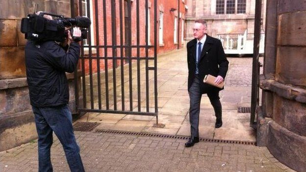 Derbyshire fire chief Sean Frayne in court on rape charge - BBC News