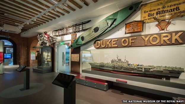 Royal Navy's history remembered at Portsmouth museum - BBC News