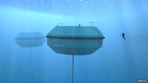 Hayle Wave Hub: Carnegie Wave Energy to use seabed 'socket' - BBC News