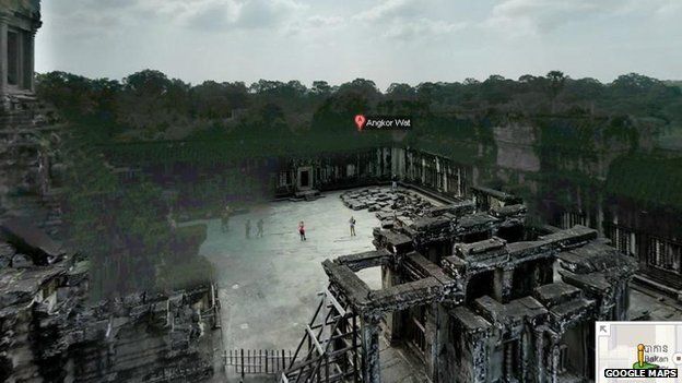 Cambodia: Ancient Angkor temples added to Street View - BBC News
