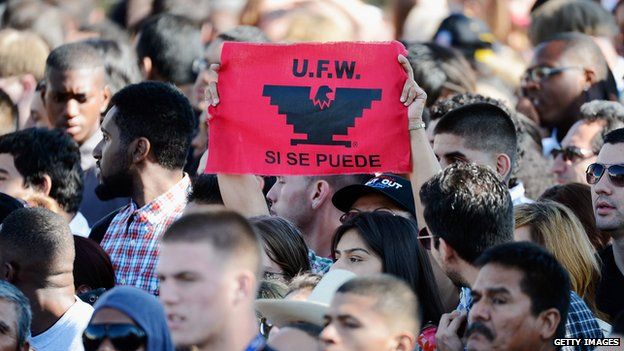 Cesar Chavez film triggers legacy discussion - BBC News