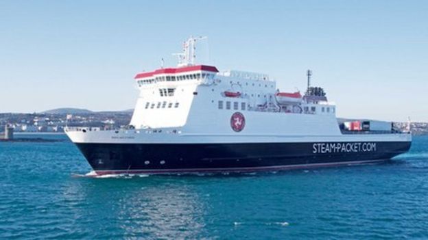 Storm-damaged Isle of Man ferry to be repaired in June - BBC News