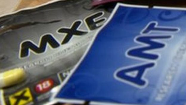 Pair hospitalised after taking designer drug mexxy - BBC News