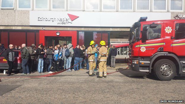 Edinburgh Napier's Merchiston campus to reopen after fire and dust ...