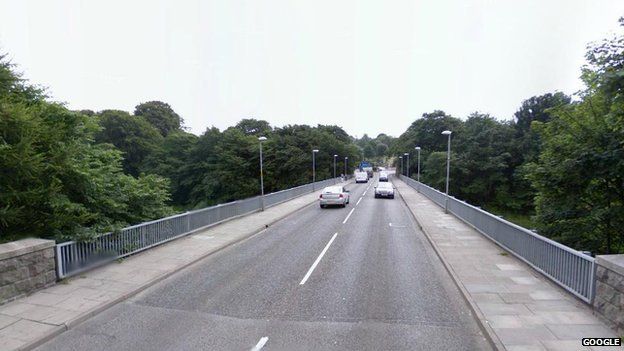 Persley Bridge to be shut for two days after gas leak - BBC News