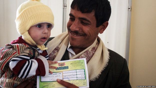 In pictures: The immunisation card - a lifesaver - BBC News