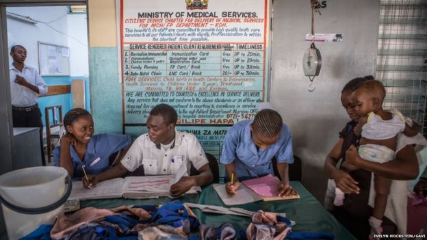 In pictures: The immunisation card - a lifesaver - BBC News