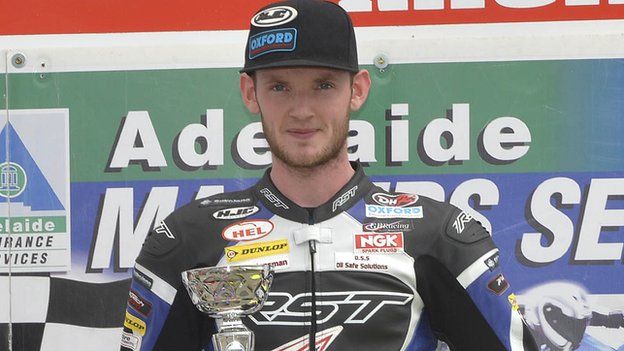 David Haire races to Enkalon Trophy victory at Bishopscourt - BBC Sport