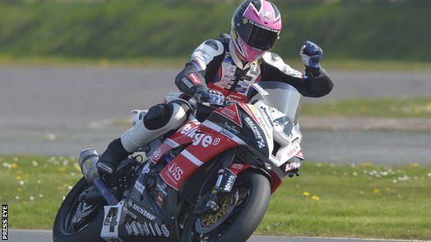 David Haire secures treble at Kirkistown short circuit meeting - BBC Sport