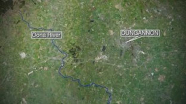 1,000 fish found dead in Oona river in County Tyrone - BBC News