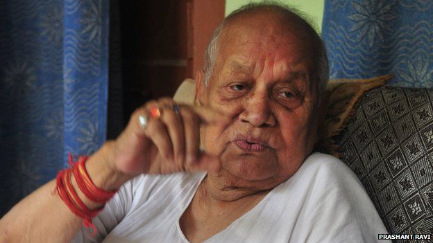 Last campaign for India's oldest candidate - BBC News