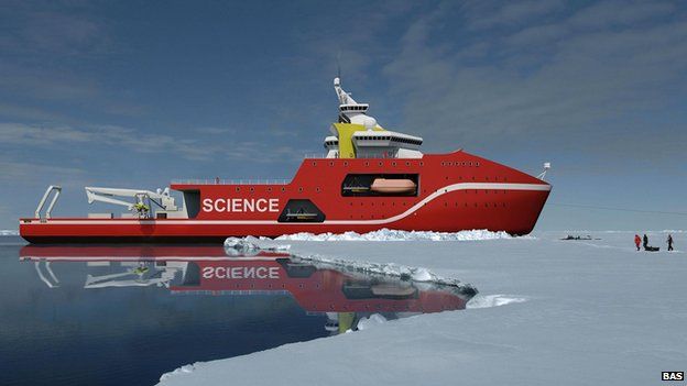George Osborne orders new icebreaker for UK polar science - BBC News