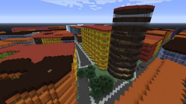 Minecraft-maker releases Cliffhorse spoof video game - BBC News