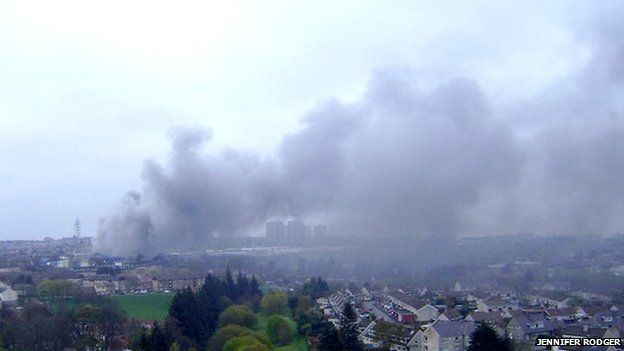 Three youths helping with Aberdeen fire inquiries - BBC News