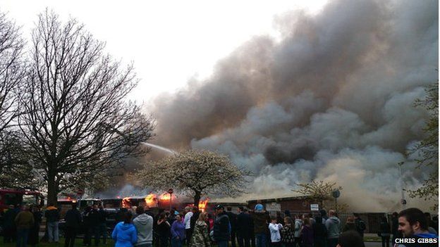 Three youths helping with Aberdeen fire inquiries - BBC News