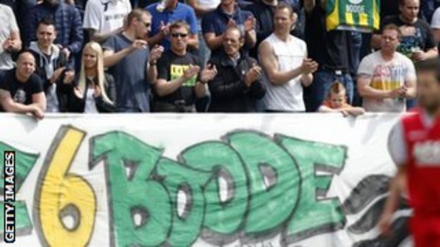 Ferrie Bodde: Ex-Swansea midfielder 'happy to be alive' - BBC Sport