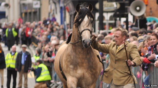 Cardigan's Barley Saturday parade future in doubt - BBC News