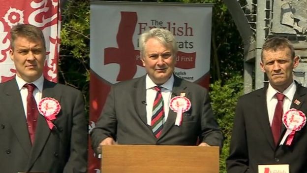 English Democrats demand 'revolt' at elections launch - BBC News