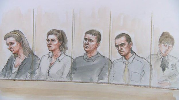 Kilburn murder: Father, daughter and boyfriend get life - BBC News