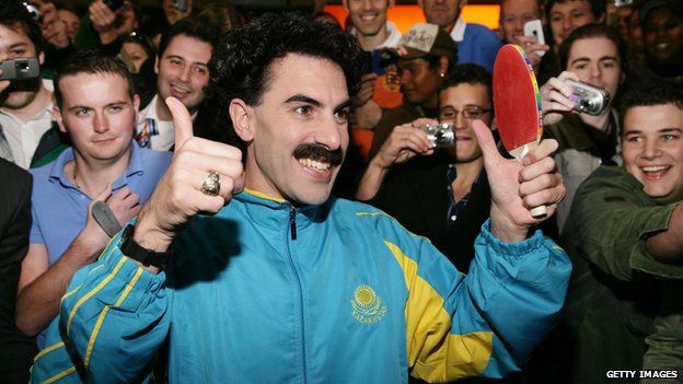 United States: Borat character cited in Kazakh guide book - BBC News