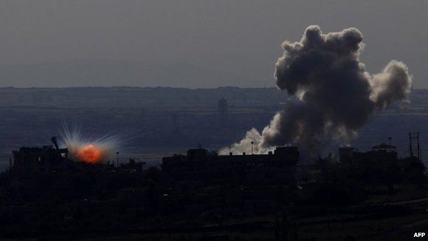 Syrian rebels launch Golan Heights offensive - BBC News