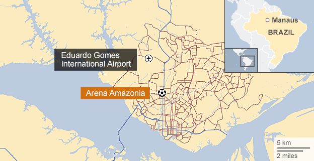 World Cup Brazil city guide: Manaus - BBC News