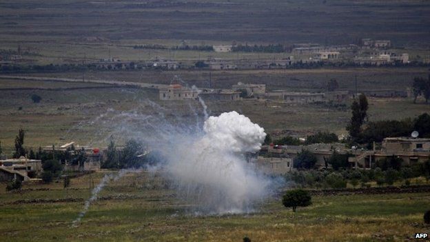 Syrian rebels launch Golan Heights offensive - BBC News
