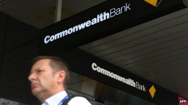 Commonwealth Bank shares rise to record on profit results - BBC News