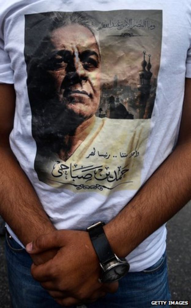 Hamdeen Sabahi: Egypt presidential candidate - BBC News