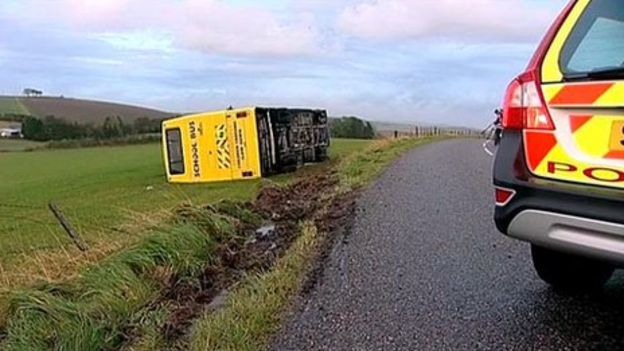 Damages for injured Bluebird bus crash pupil - BBC News