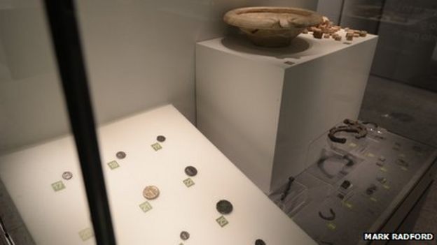 Roman finds brought back to Coventry after 50 years - BBC News
