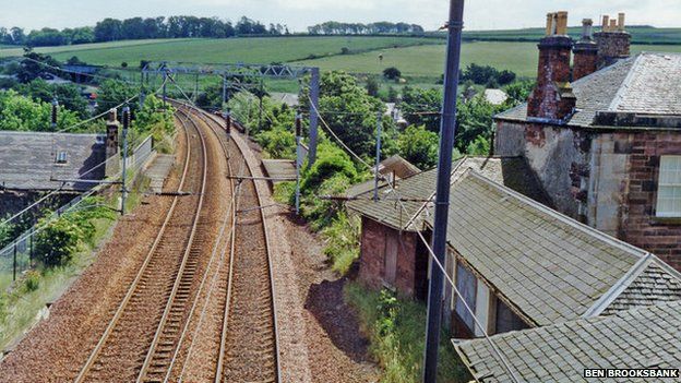 Joint bid for Reston and East Linton station opening funds - BBC News