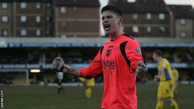 Exeter City goalkeeper Christy Pym signs new contract - BBC Sport