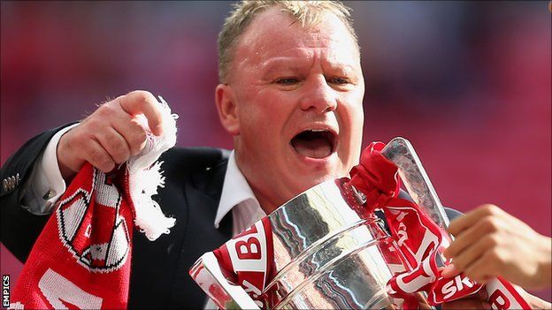 Steve Evans: Rotherham manager urged play-off "desire" - BBC Sport