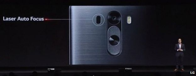 LG unveils laser-focus enabled G3 smartphone - BBC News