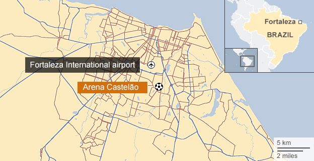 World Cup Brazil city guide: Fortaleza - BBC News