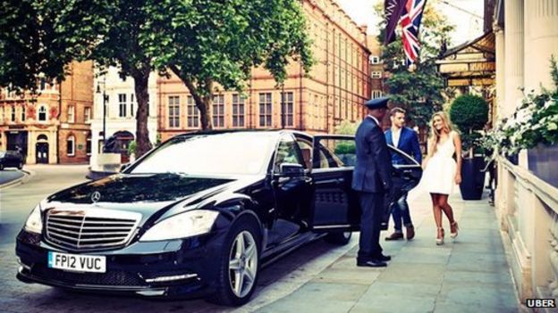 Uber app taxi row referred to London's High Court - BBC News