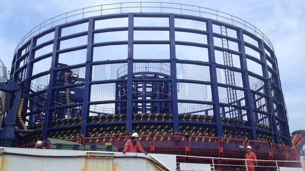 New Jersey electricity cable 'will be more secure' - BBC News