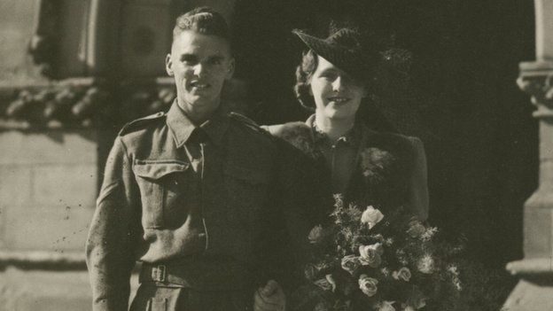 D-Day: Discovering the father I never knew - BBC News