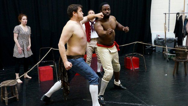 Boxing: When a freed slave fought a sporting star - BBC News