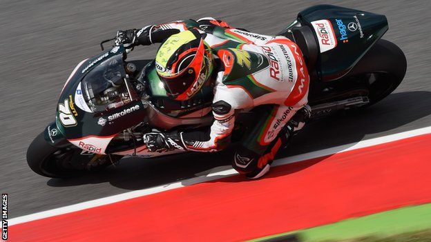 MotoGP: Michael Laverty finishes 17th in Catalunya - BBC Sport