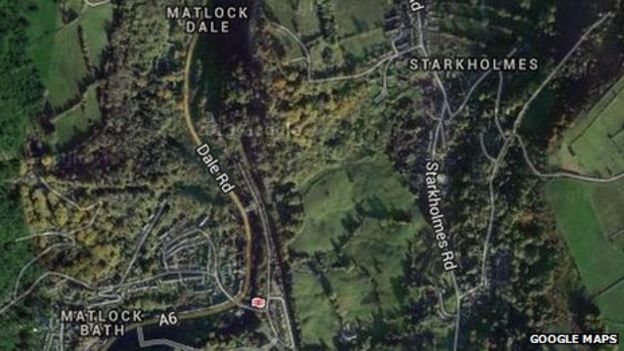 Motorist dies after High Tor cliff plunge - BBC News