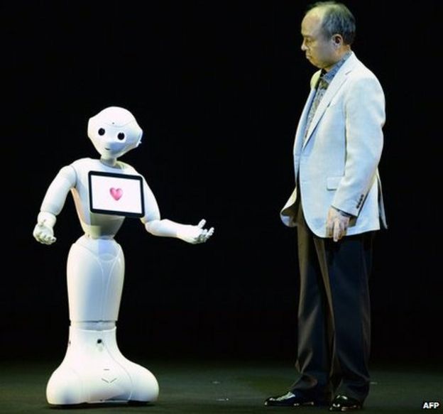 Softbank unveils 'human-like' robot Pepper - BBC News