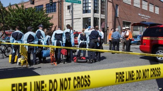 US student disarms Seattle university killer gunman - BBC News